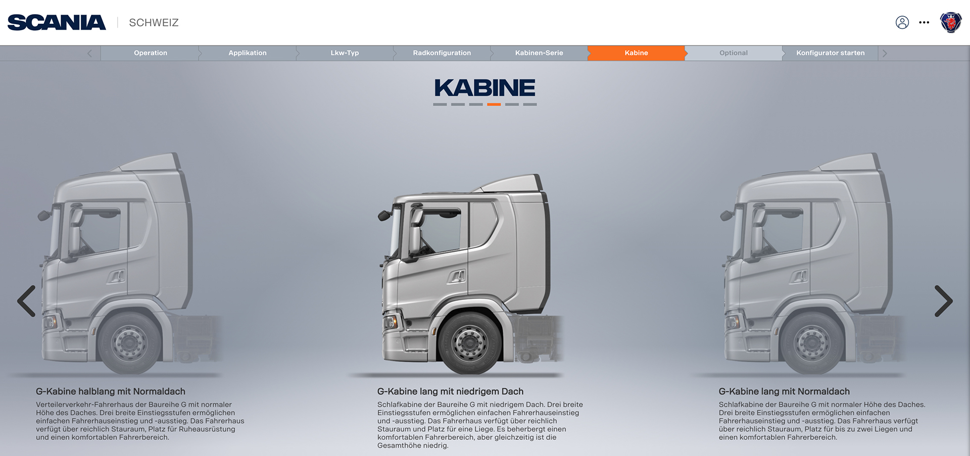 Der Scania Konfigurator erstrahlt in neuem Layout - TIR transNews