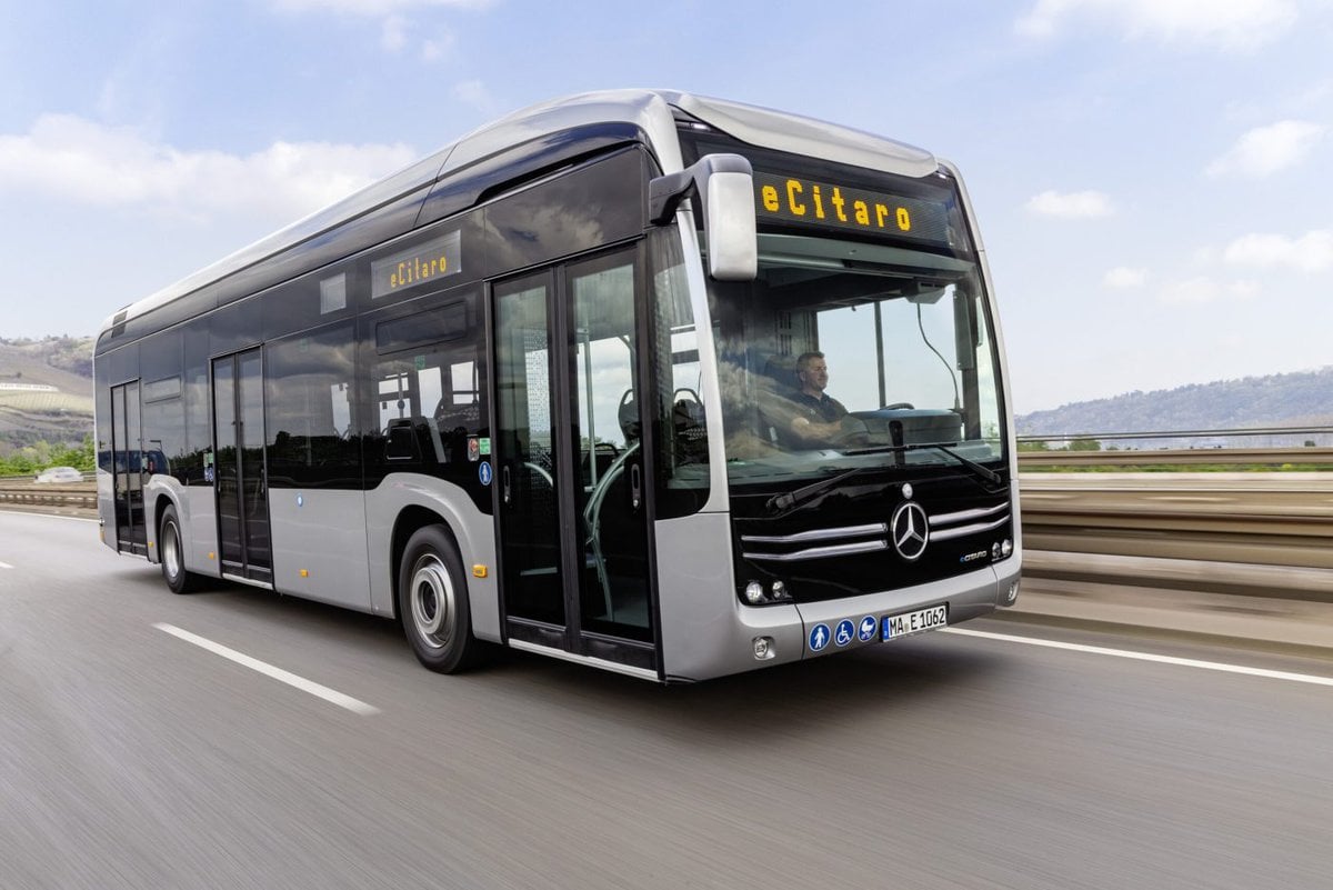 Mercedes-Benz eCitaro mit Lade-Infrastruktur für RVBW - TIR transNews