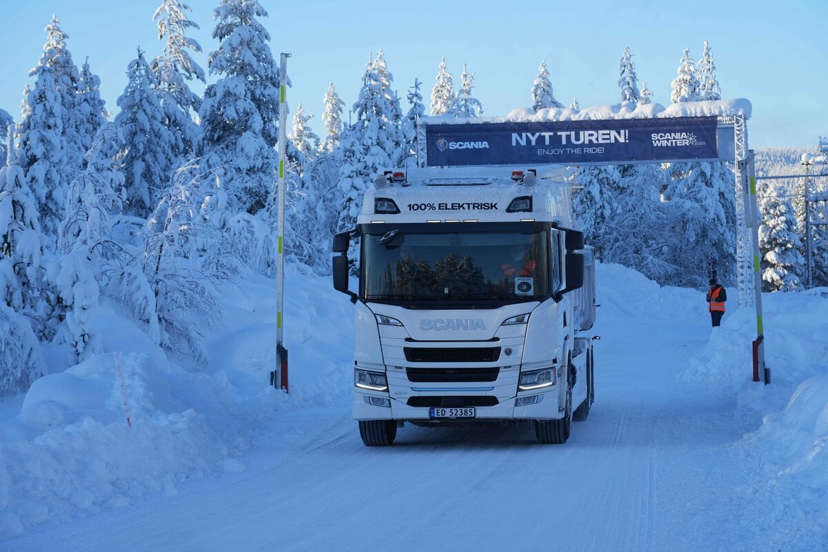 Härtetest im Scania Winter Event in Norwegen - TIR transNews
