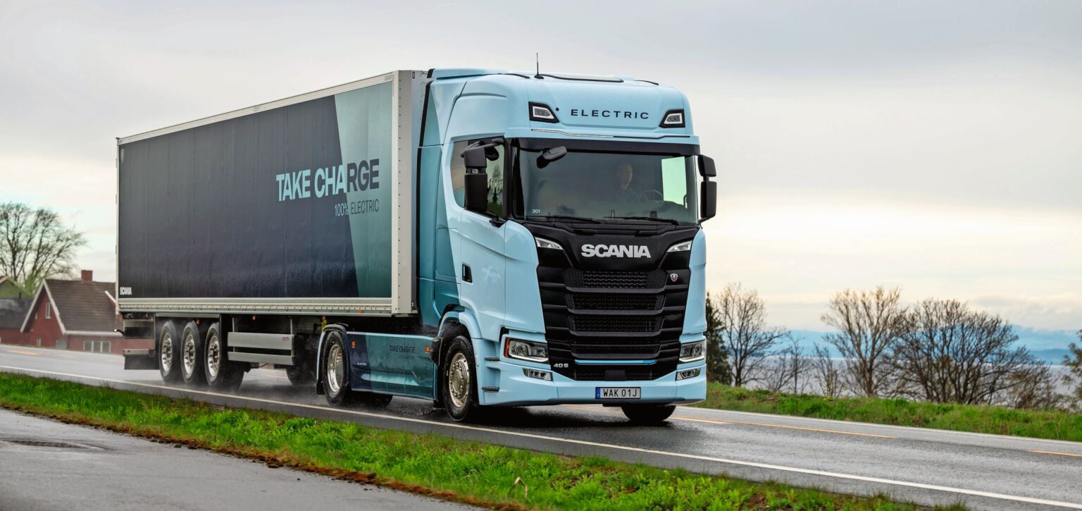 Die Scania Elektro-LKW-Plattform kommt auf leisen Sohlen - TIR transNews