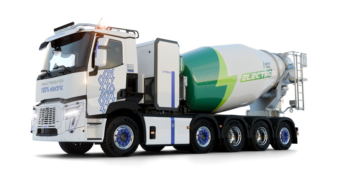 CO2-freier Betontransport mit Renault Trucks und Schwing Stetter - TIR ...