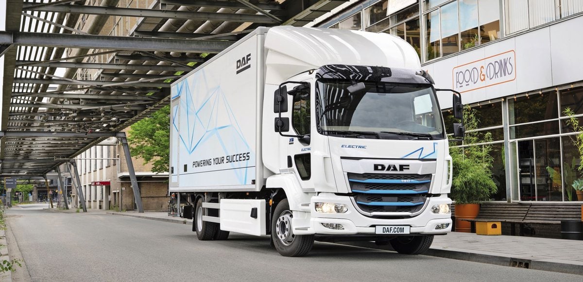 Emissionsfrei ausliefern mit dem DAF XB Electric - TIR transNews
